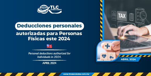 Deducciones personales autorizadas para Personas Físicas este 2024 ...