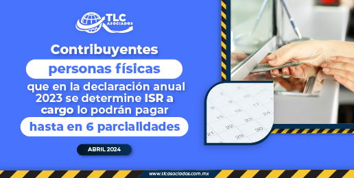 Contribuyentes personas físicas que en la declaración anual 2023 se ...