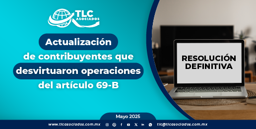Actualización de contribuyentes que desvirtuaron operaciones del ...